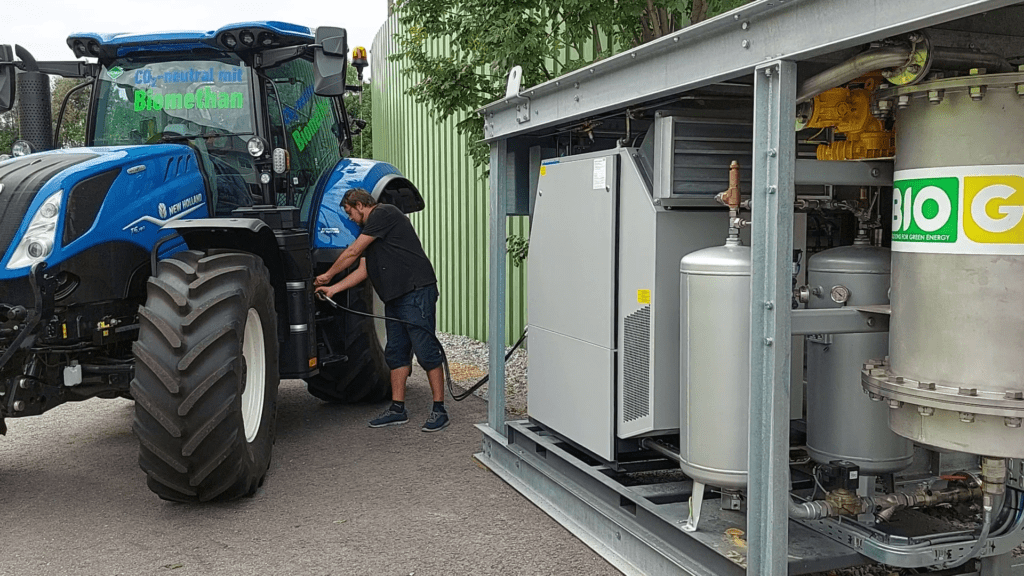 CNG farm filling station - BIOG