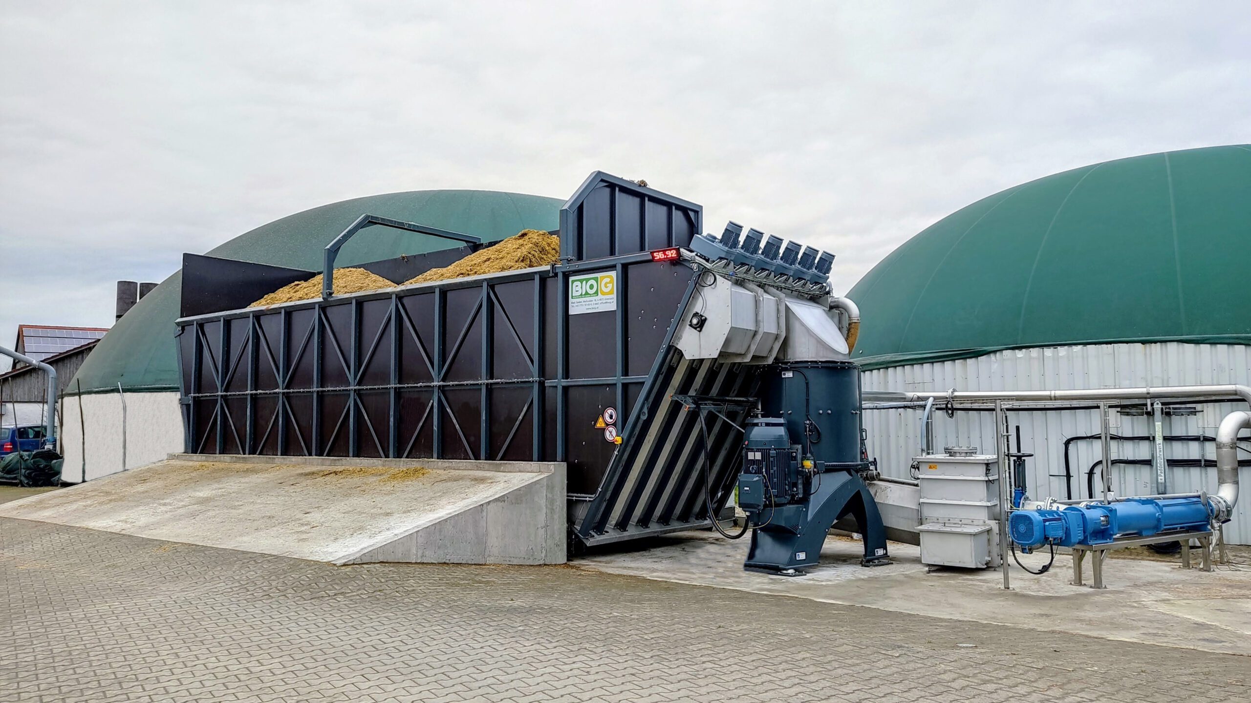 Feeding technology • BioFeeder | BioG • Solutions for green energy