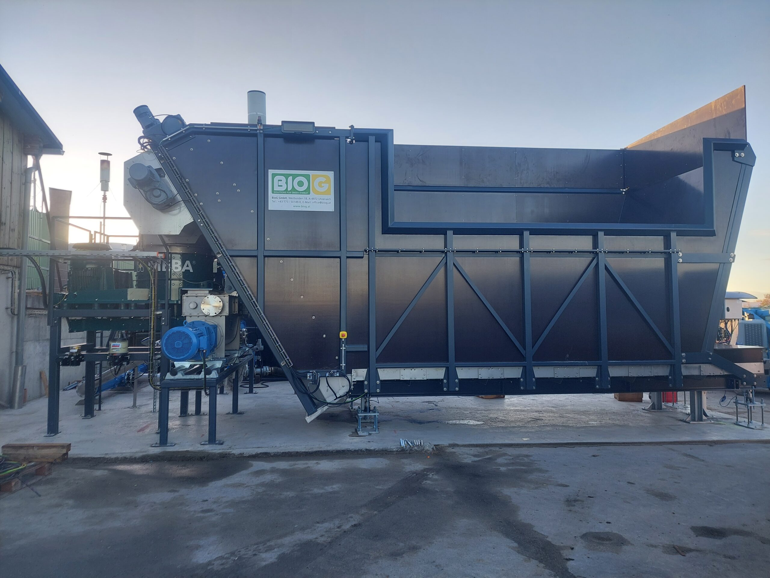 Feeding technology • BioFeeder | BioG • Solutions for green energy