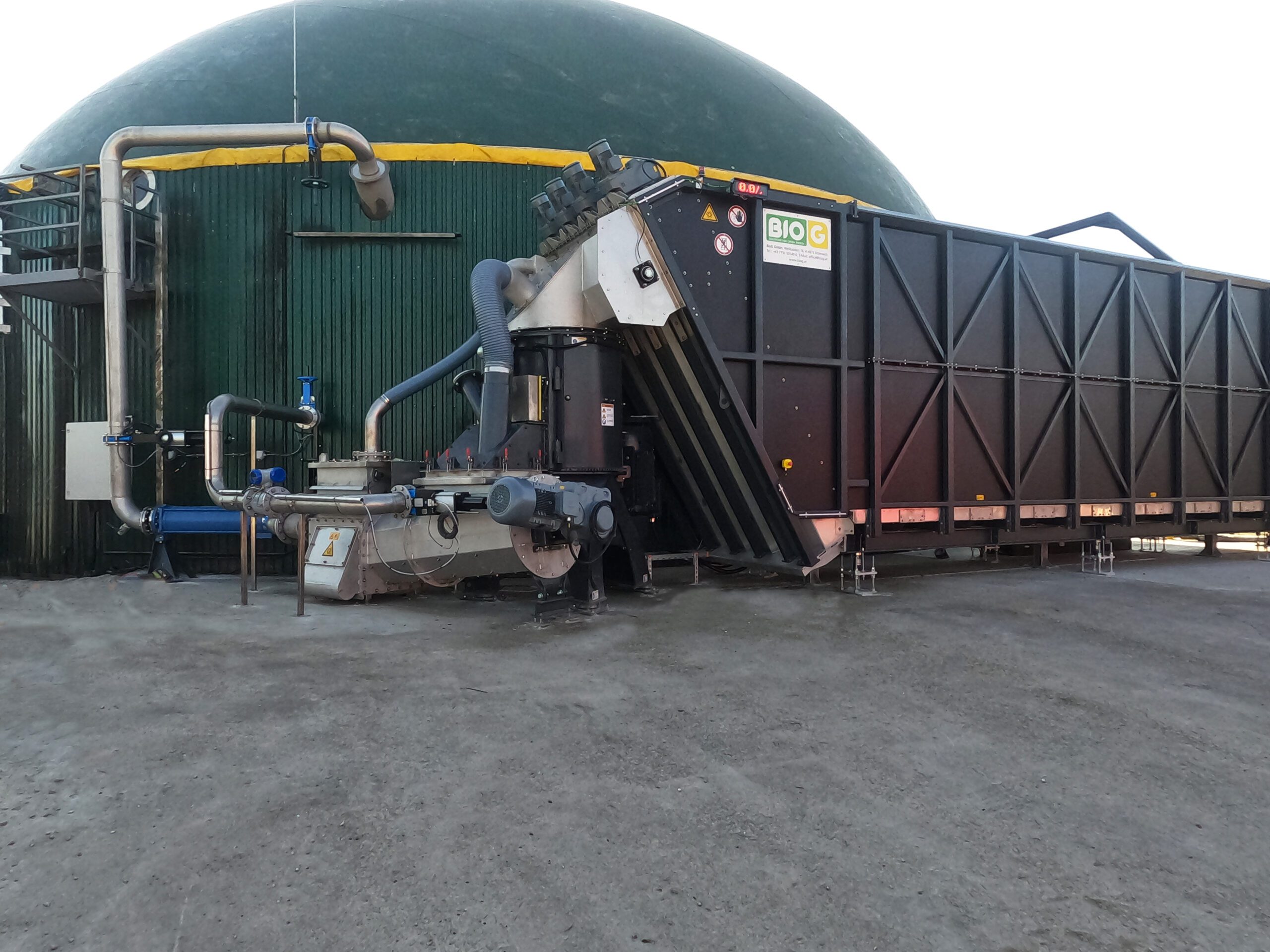 Feeding technology • BioFeeder | BioG • Solutions for green energy